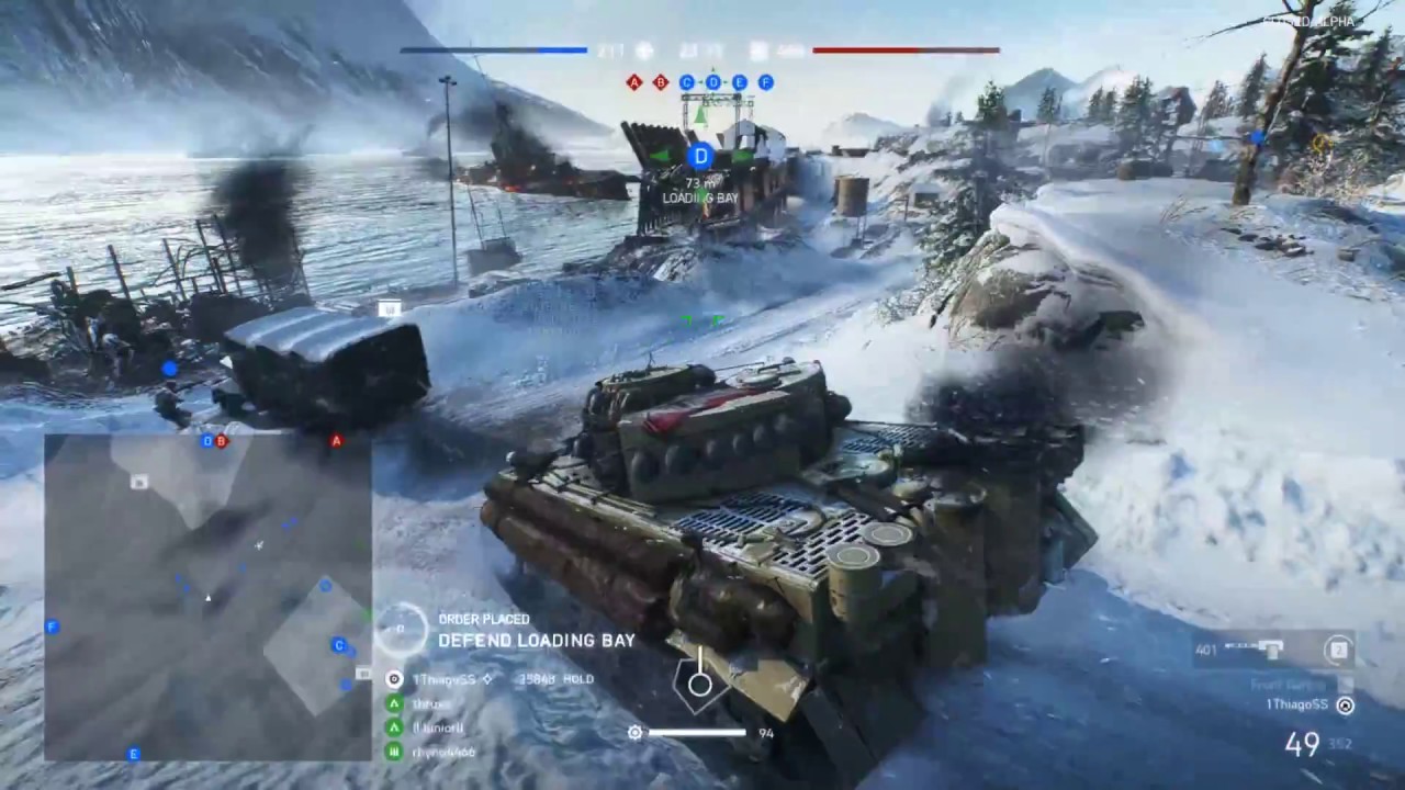 Battlefield V | Gameplay Tiger Tank | Render Test Sony Vegas 15. - YouTube