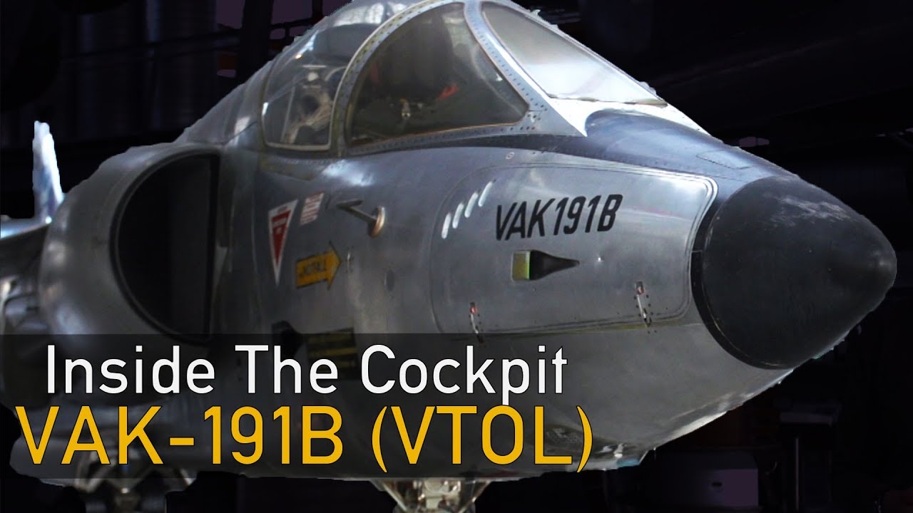 Inside The Cockpit - VAK 191B (V/STOL) - YouTube