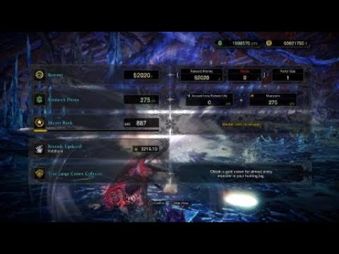 Large Gold Crown Velkhana (True Gold Crown Collector Medal Achievement ...