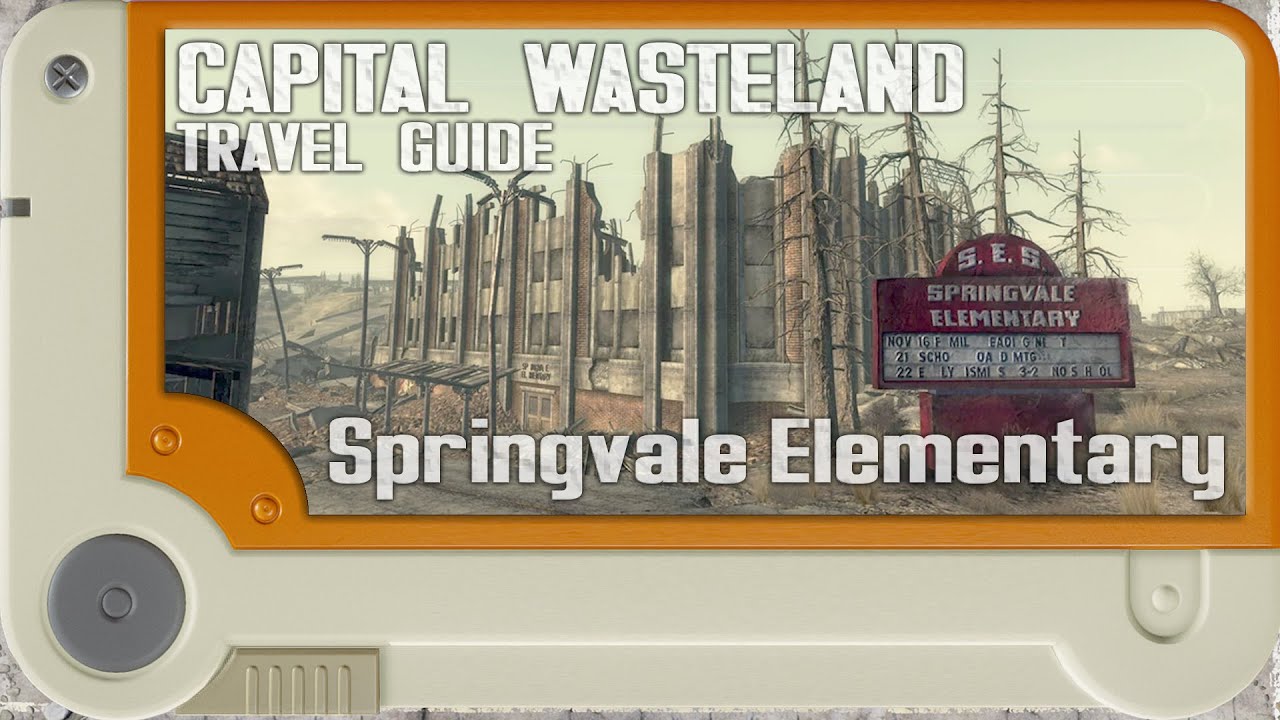 Springvale Elementary | Capital Wasteland Travel Guide | Exploring ...