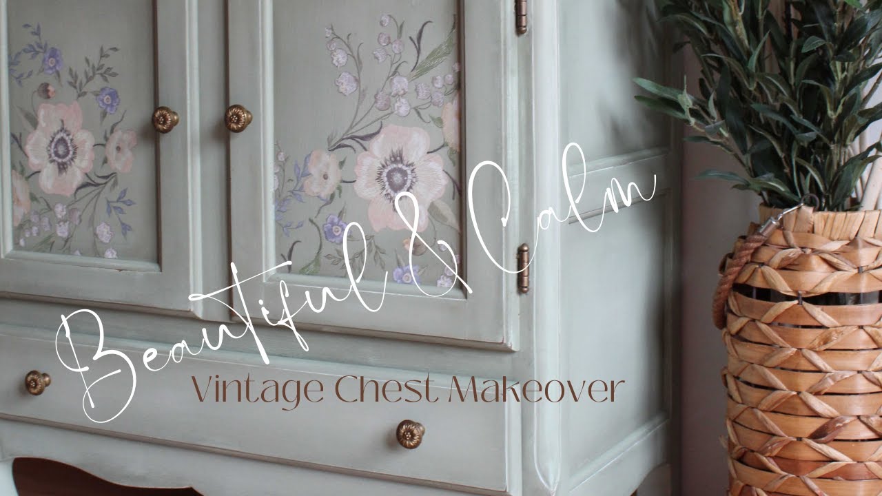 Make Your Wooden Chest Feel Brand New | Blending Paint & Applying ...