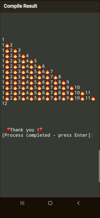 How to make 📐 triangle pattern coding 🔥🔥|| #c #coding #pattern #design #status #computer # ...