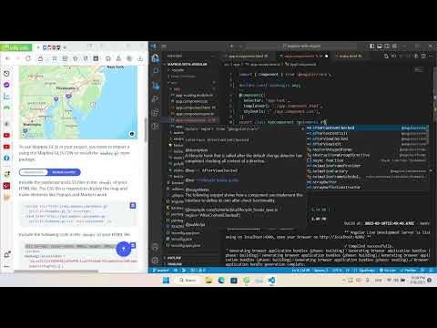 Sử dụng mapbox GL js trong angular - YouTube