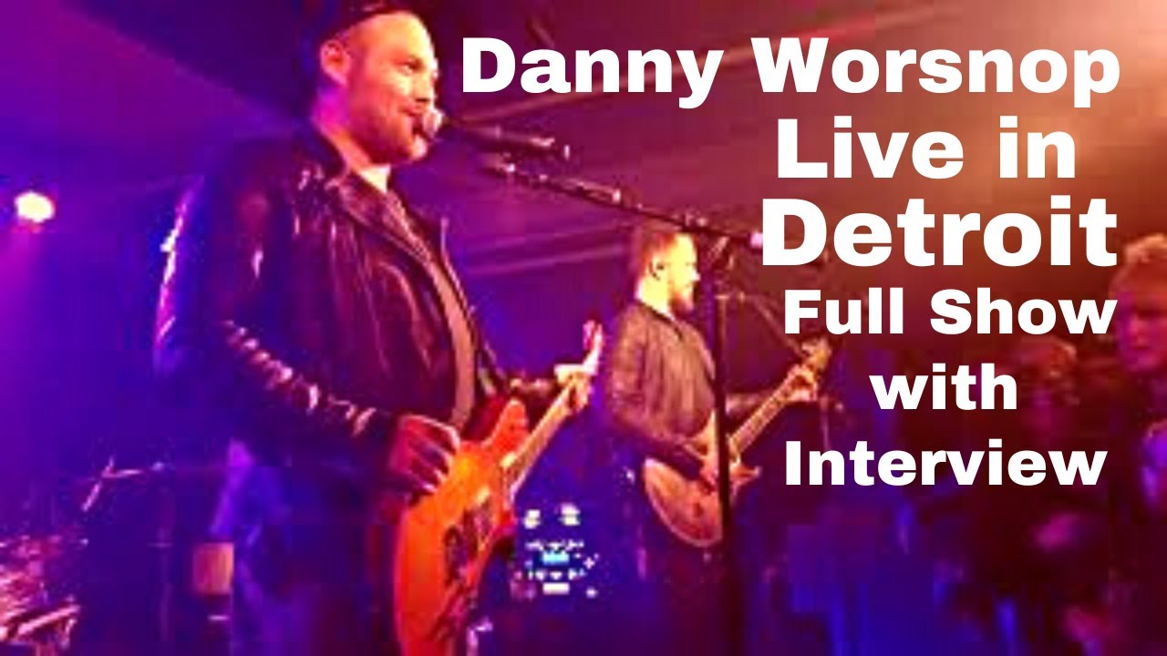 Danny Worsnop from Asking Alexandria Live in Detroit Full Show with ...
