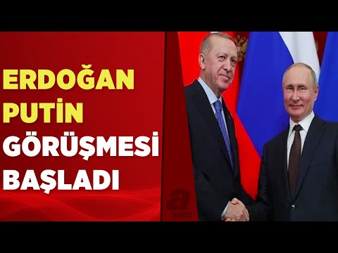 Tahran'da kritik zirve! Başkan Erdoğan Rusya Devlet Başkanı Putin ile bir araya geldi | A Haber