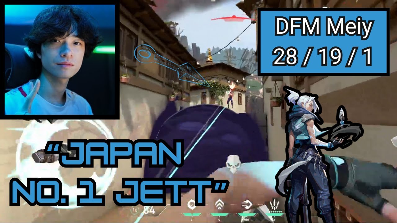 Insane Japanese JETT! - DFM Meiy #ValorantDailyGrind - YouTube