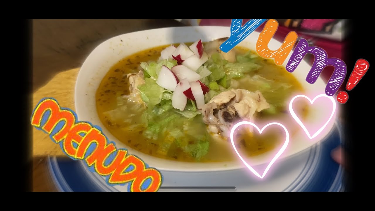como hacer menudo verde - YouTube