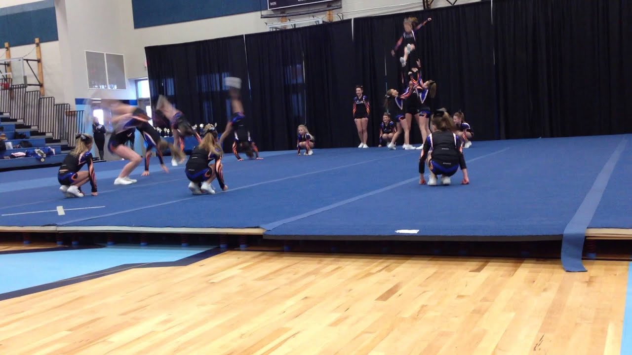 BuildIt Athletix Cheer Squad - Inferno - YouTube