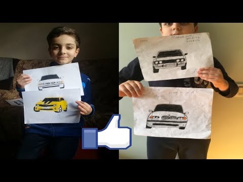 Рисунки моих подписчиков #1 (Ахадов Эльнур)