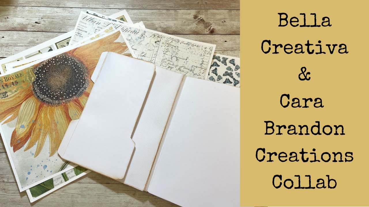 Creating the base File Folder// Part 1// Bella Creativa Collab - YouTube