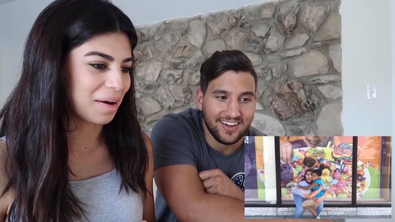 I want to.... Bram Fam Gender Reveal Reaction !!! - YouTube