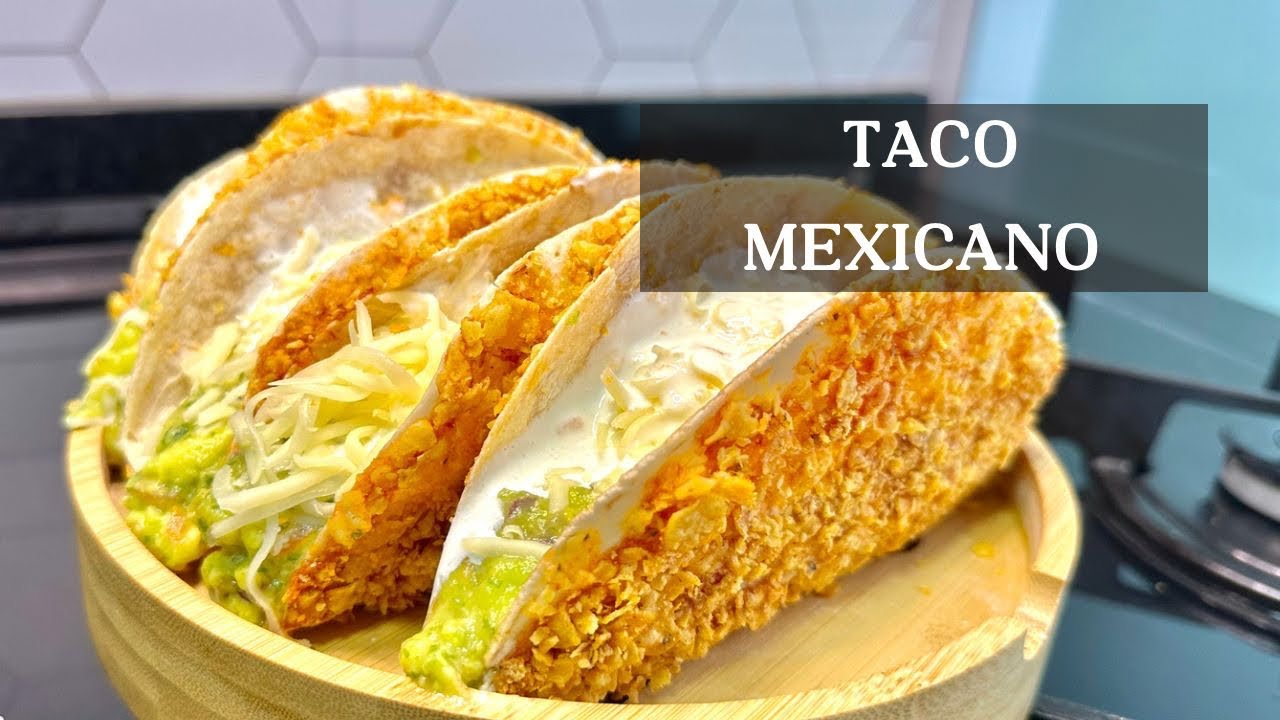 Como fazer tacos mexicanos deliciosos com Rap10 ,simples e fácil - YouTube