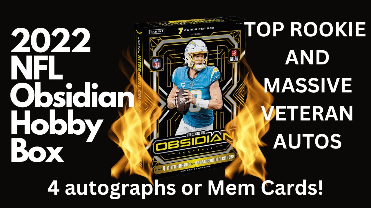 NFL OBSIDIAN 2022 PANINI HOBBY BOX RIP🔥🔥🔥 - YouTube
