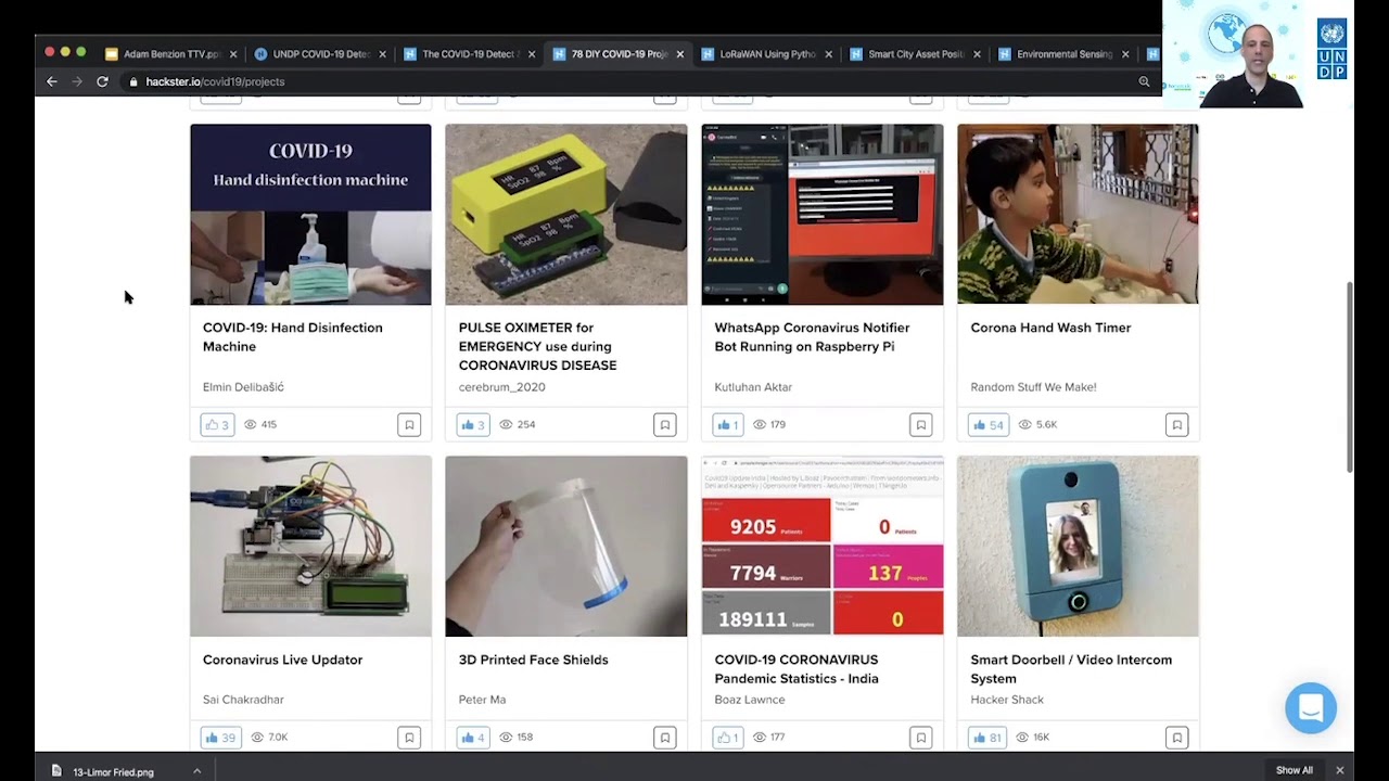 COVID-19 & The Role of LoRaWAN - Adam Benzion (Hackster) - YouTube