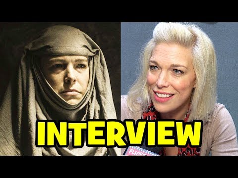 GAME OF THRONES Septa Unella Interview - Hannah Waddingham