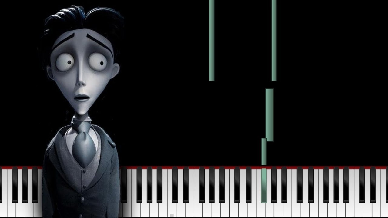 Victor's Piano Solo - Corpse Bride - Piano Tutorial & Sheet Music - YouTube