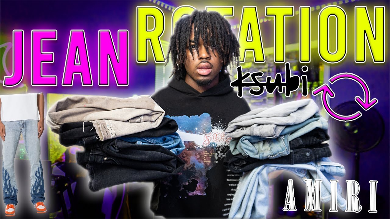 BACK TO SCHOOL JEANS/DENIM YOU NEED $7000+ | BTS JEAN COLLECTION - YouTube