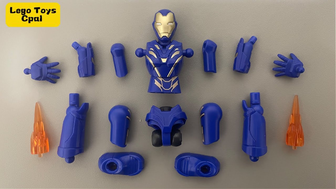 Lego Rescue Suit | Pepper Potts | Marvel Avengers | Unofficial Lego Big ...