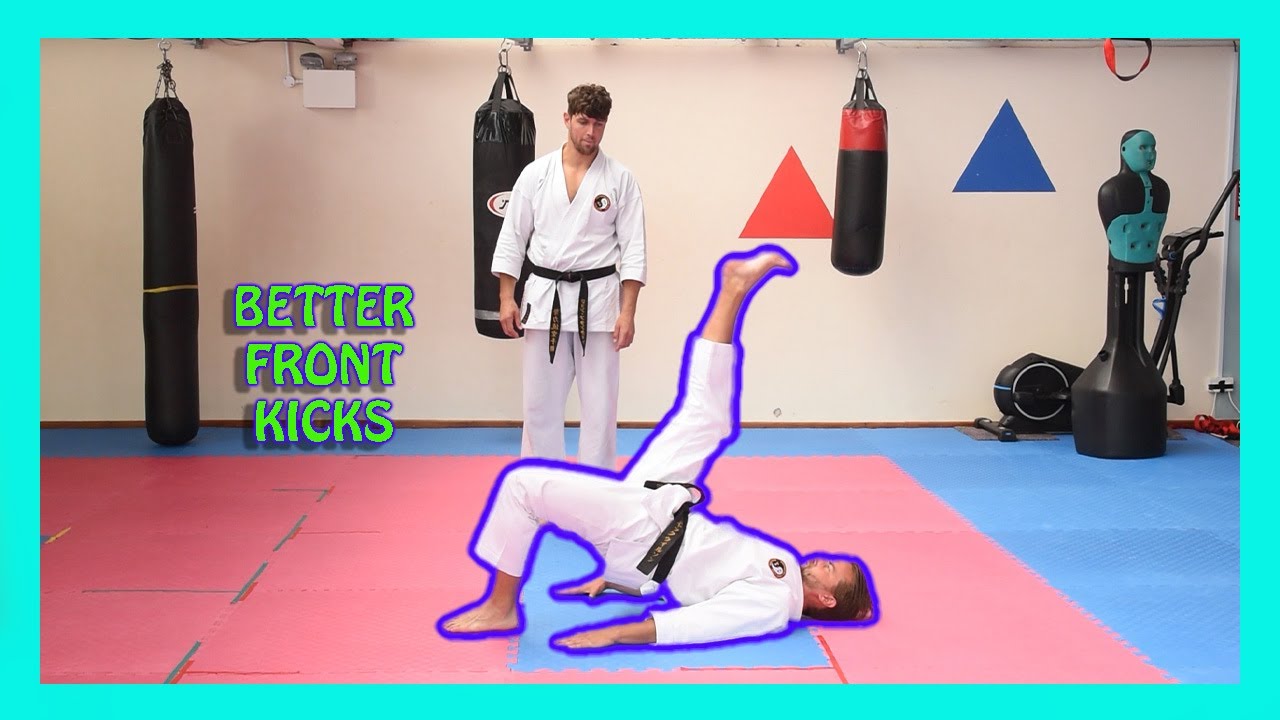 Better front kicks. - YouTube