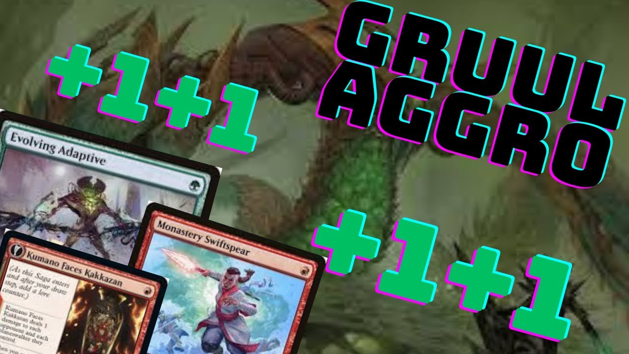Gruul aggro | +1+1 counters for everyone | Standard ranked gameplay ...
