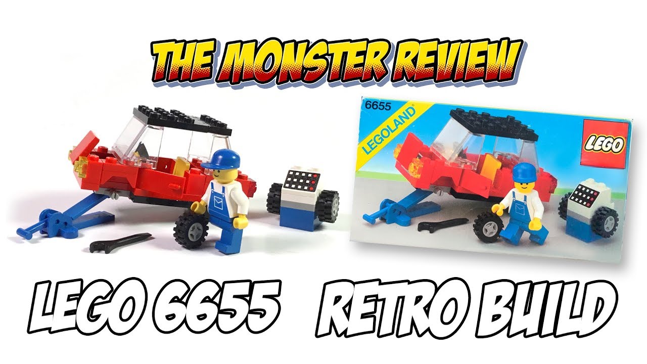 Lego 6655 - Auto & Tire Repair - Classic Town - Retro Build - YouTube