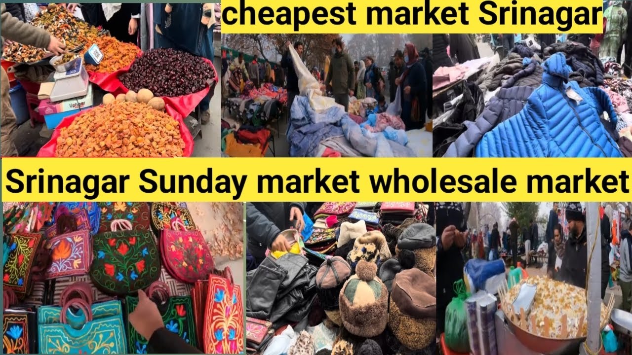 Kashmir local market || wholesale markethidden market Srinagar market ...