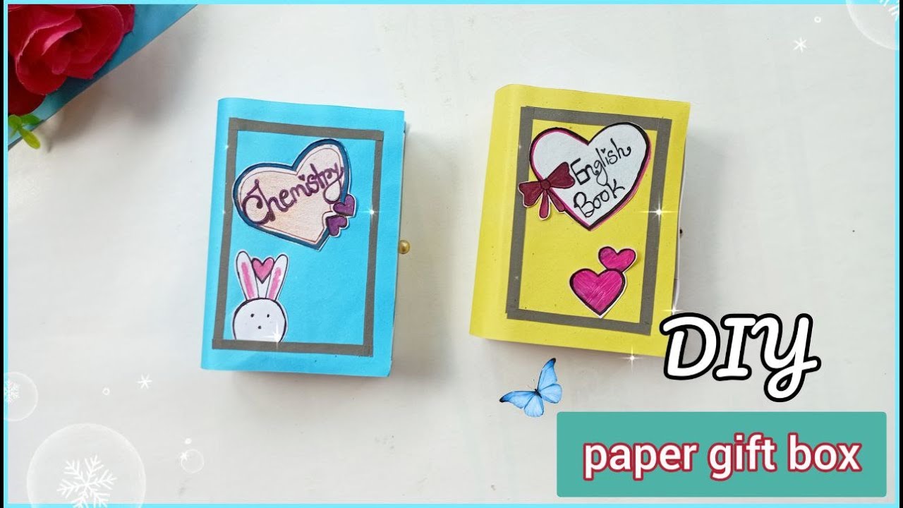 How to Creat a Paper Gift Box | How to make an Origami Gift Box. - YouTube