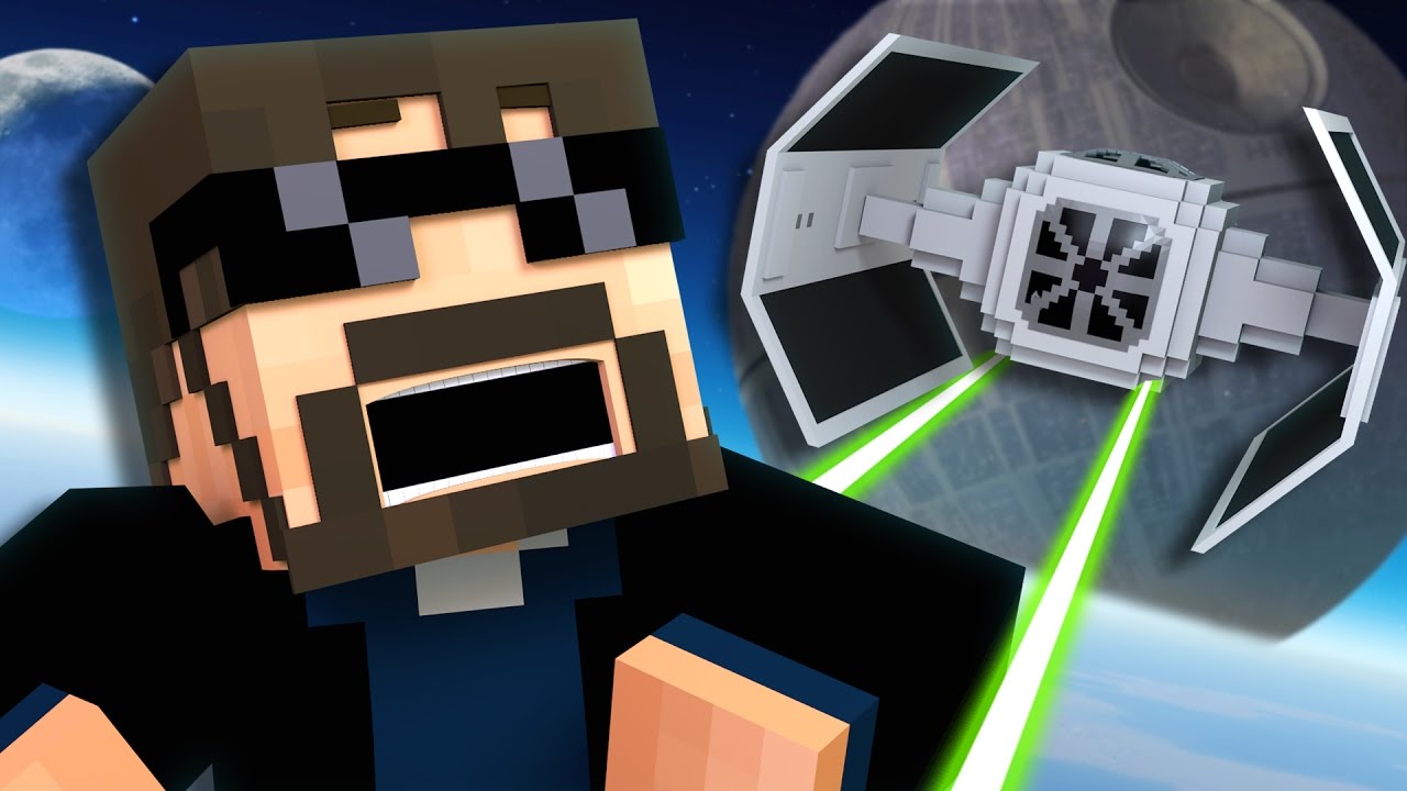 SSUNDEE STAR WARS BATTLE! | Ssundee | (Minecraft Animation) - YouTube