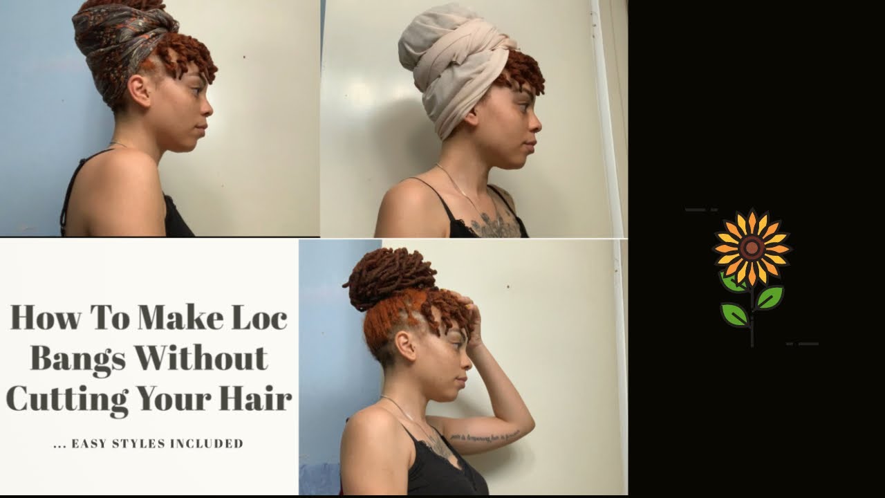 CREATING LOC BANGS FOR THE FIRST TIME.|STYLES INCLUDED. - YouTube