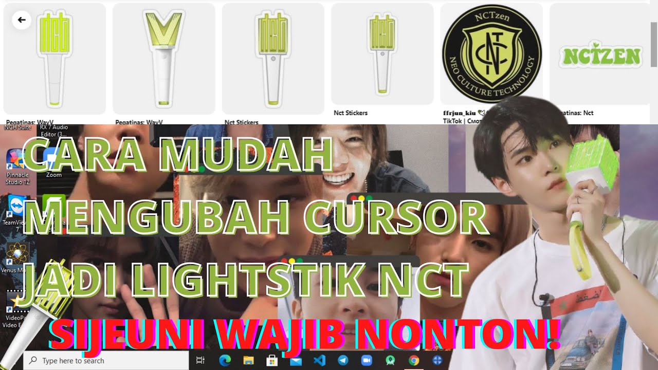 STREAMING NCT JADI LEBIH SEMANGAT DENGAN CURSOR SEBAGAI LIGHTSTICK ...