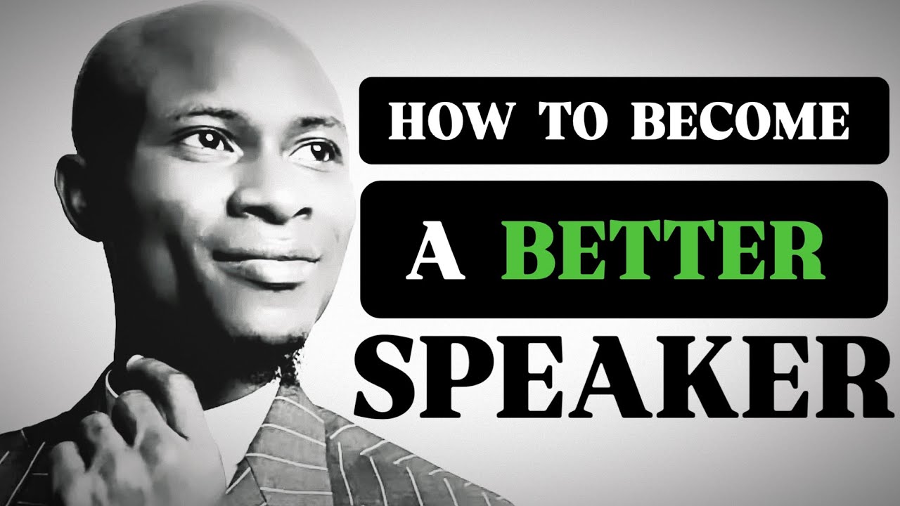 HOW TO BECOME A BETTER SPEAKER // TOOLS FOR EFFECTIVE COMMUNICATION # ...