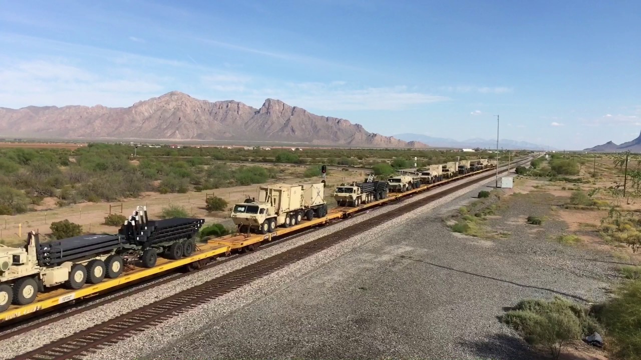 Two Union Pacific Military trains with CSX! - YouTube