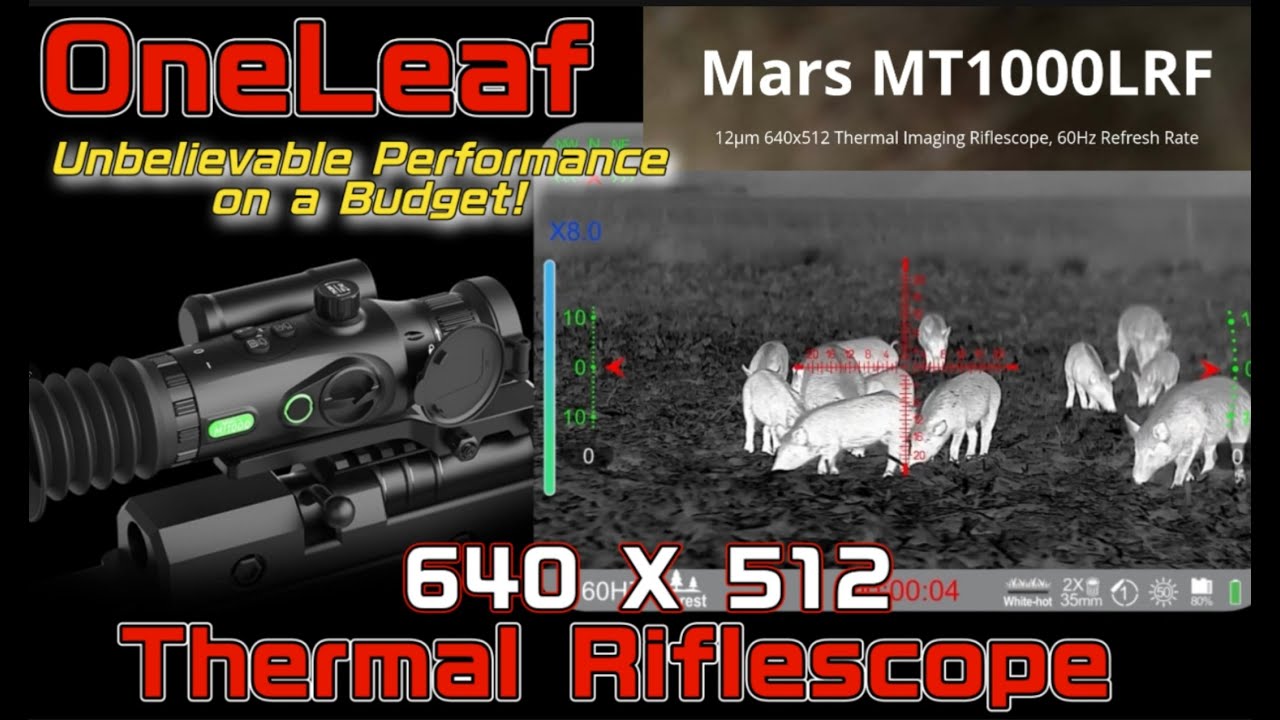 One Leaf MARS MT1000 Thermal Review - YouTube