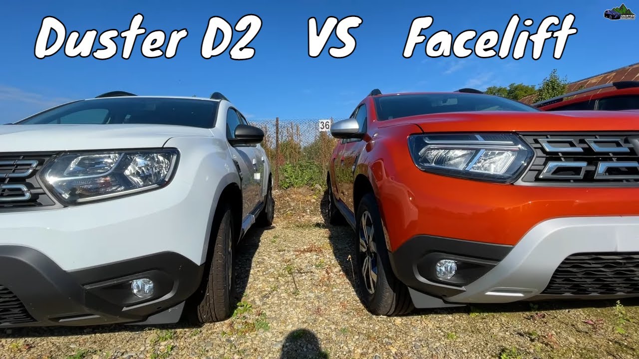 Dacia Duster Facelift 2021 vs Duster 2 - YouTube