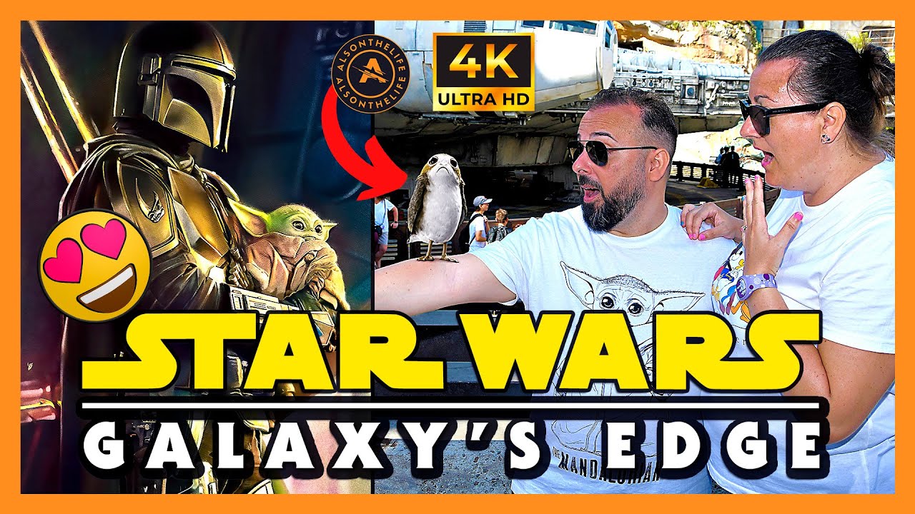 STAR WARS Galaxy's Edge 🤯 El Mundo de Star Wars en DISNEY HOLLYWOOD ...