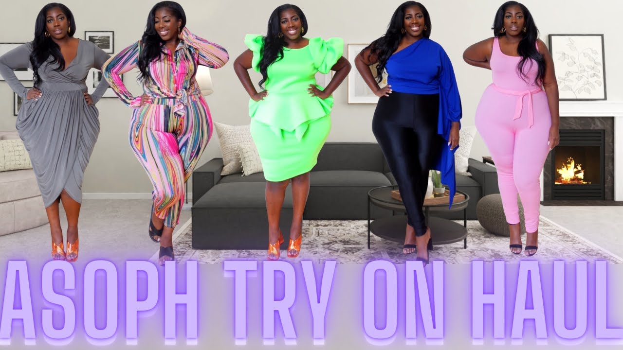 COLORFUL ASOPH PLUS SIZE TRY ON HAUL| SPRING 2022 | 2X | PRETTY NICI ...