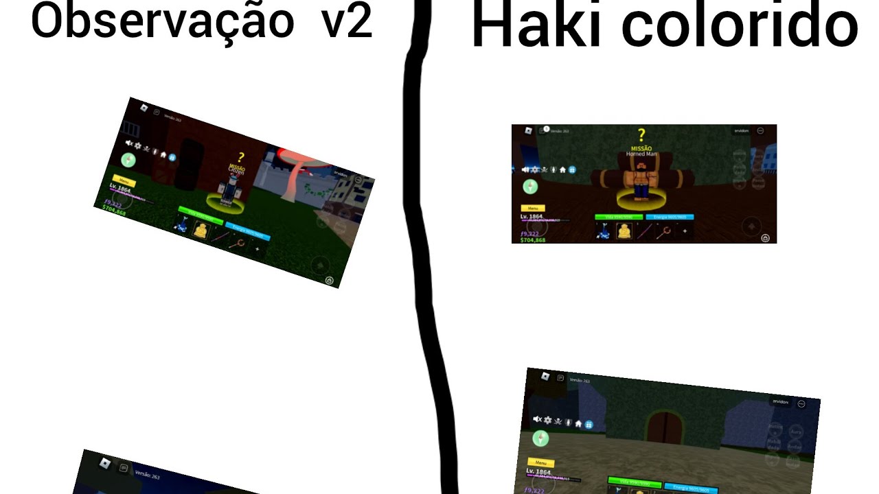 como pegar haki da observação v2 e haki colorido - YouTube