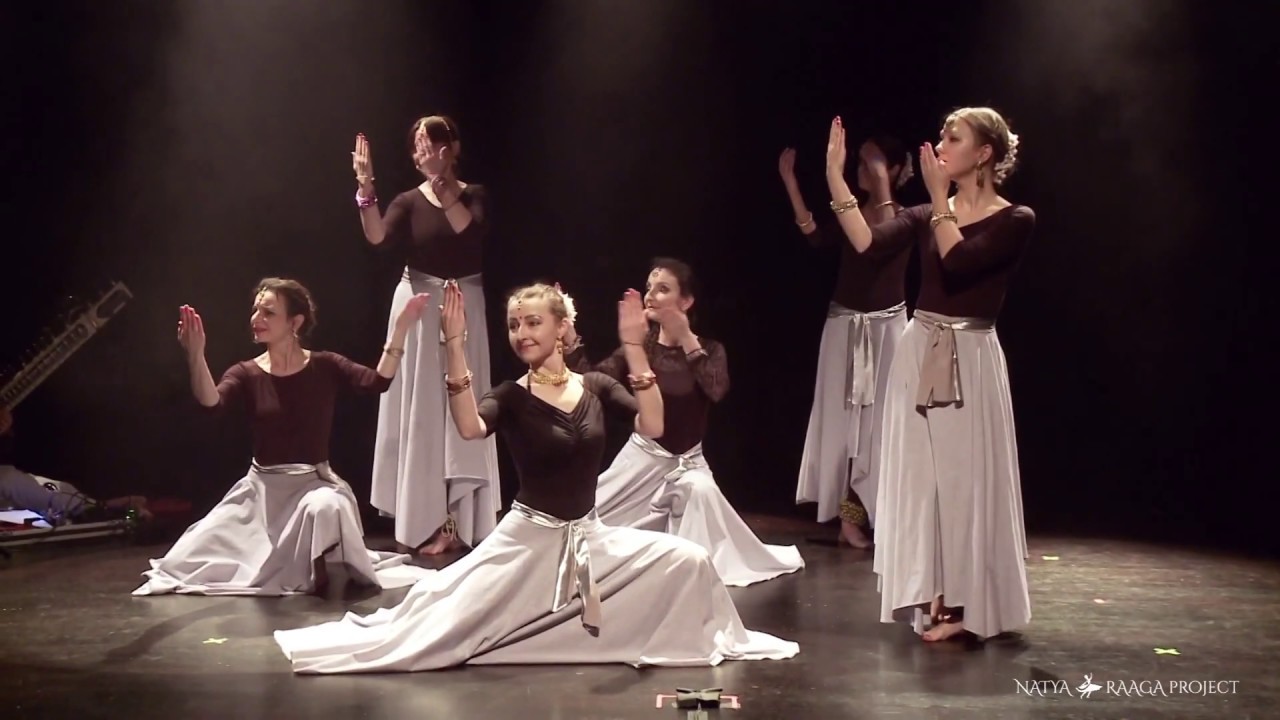 Kathak dance by students from Poland | Natya - raaga project. - YouTube
