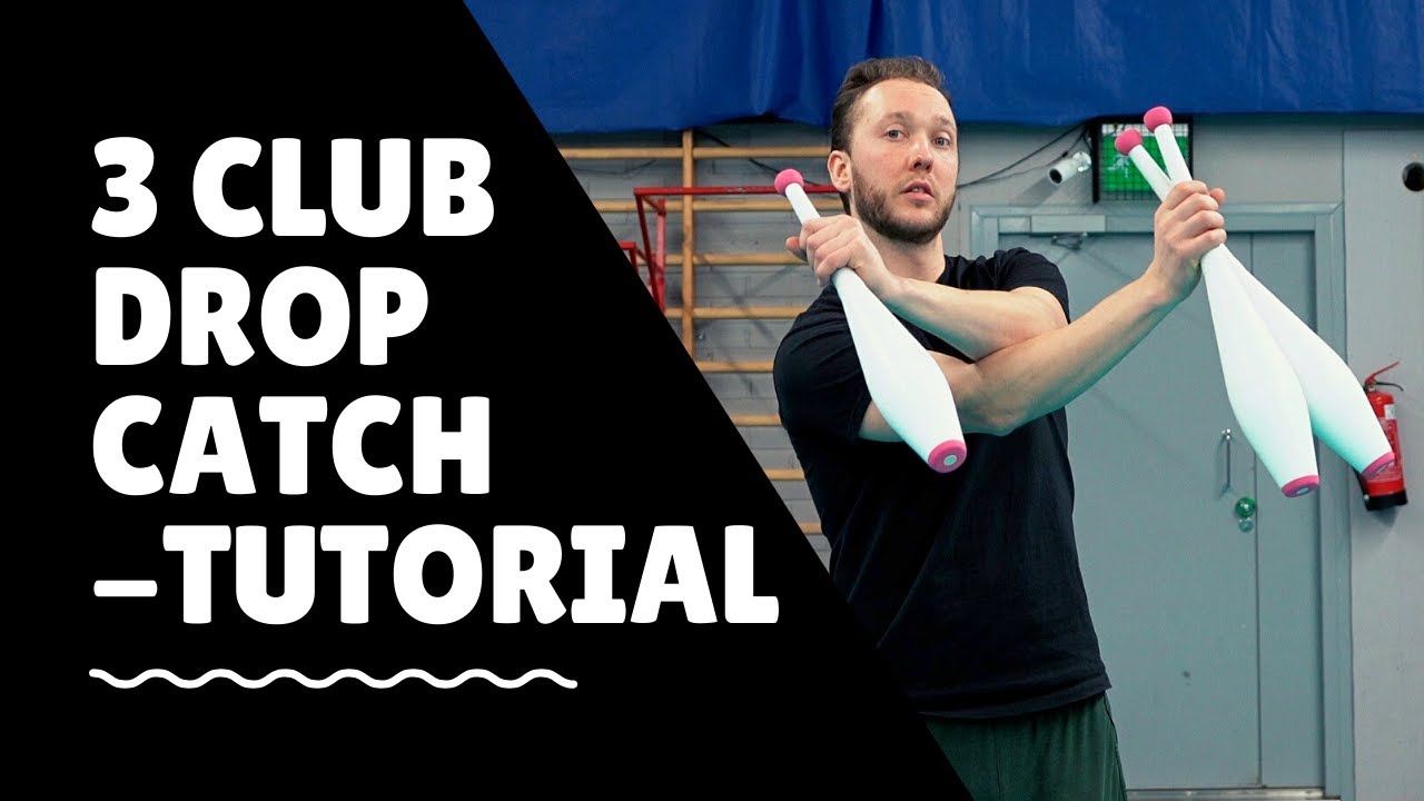 3 Club Drop Catch -tutorial - YouTube