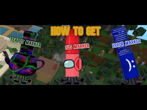 How to get the Teapot Marker, Sus Marker and the Error Marker in Find ...