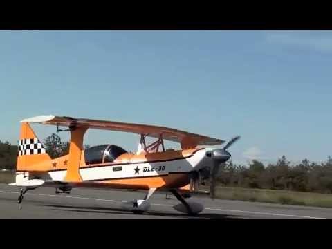 Ultimate Bipe Nitroplanes 30cc DLE - YouTube