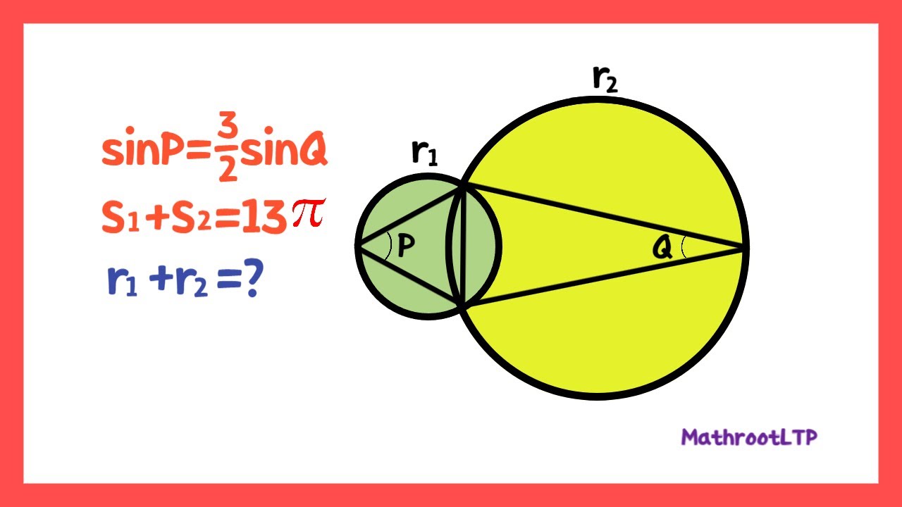 What is the value of r1 +r2? #sat #act #trigonometric #math #digitalsat ...
