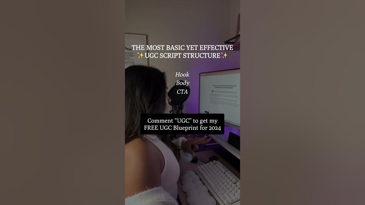 The most basic YET effective UGC script structure - YouTube
