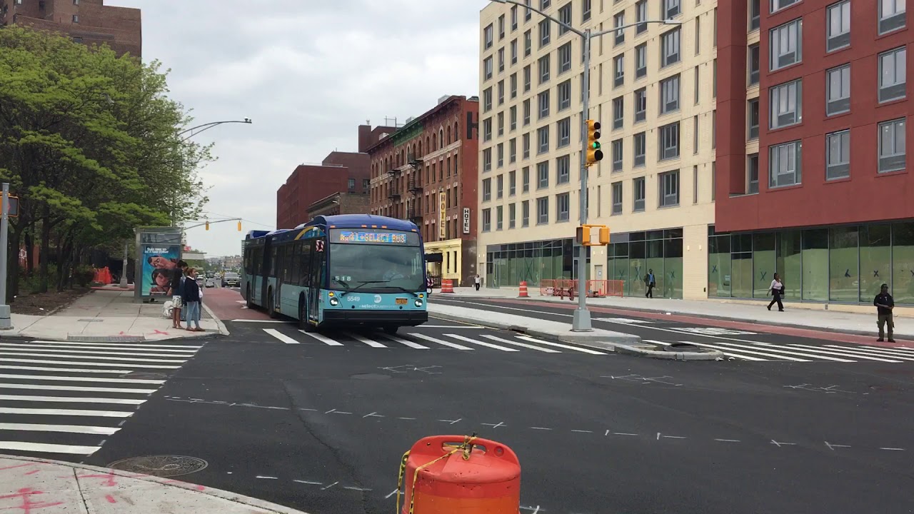 MTA NYC Bus 2018 NovaBus LFSA #5549 Bx41-SBS - YouTube