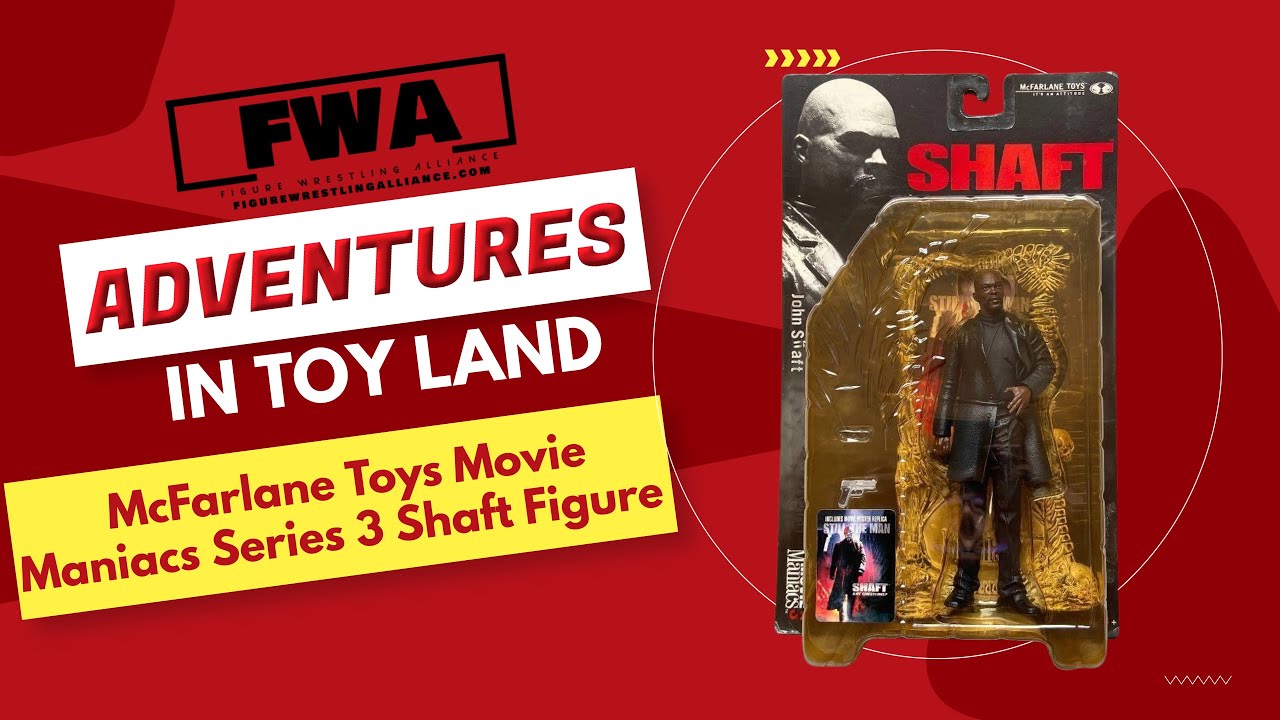 McFarlane Toys Movie Maniacs Series 3 Shaft Figure - YouTube