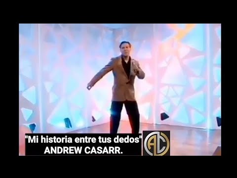 Mi historia entre tus dedos, (versión cumbia) Andrew Casarr. - YouTube