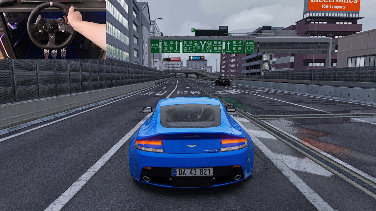 Aston Martin Vantage V8 | Assetto Corsa Logitech G920 Gameplay - YouTube