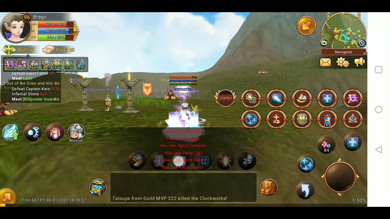 F2P LVL 96 FS RM (165% Casting Speed) - Flyff Universe - YouTube