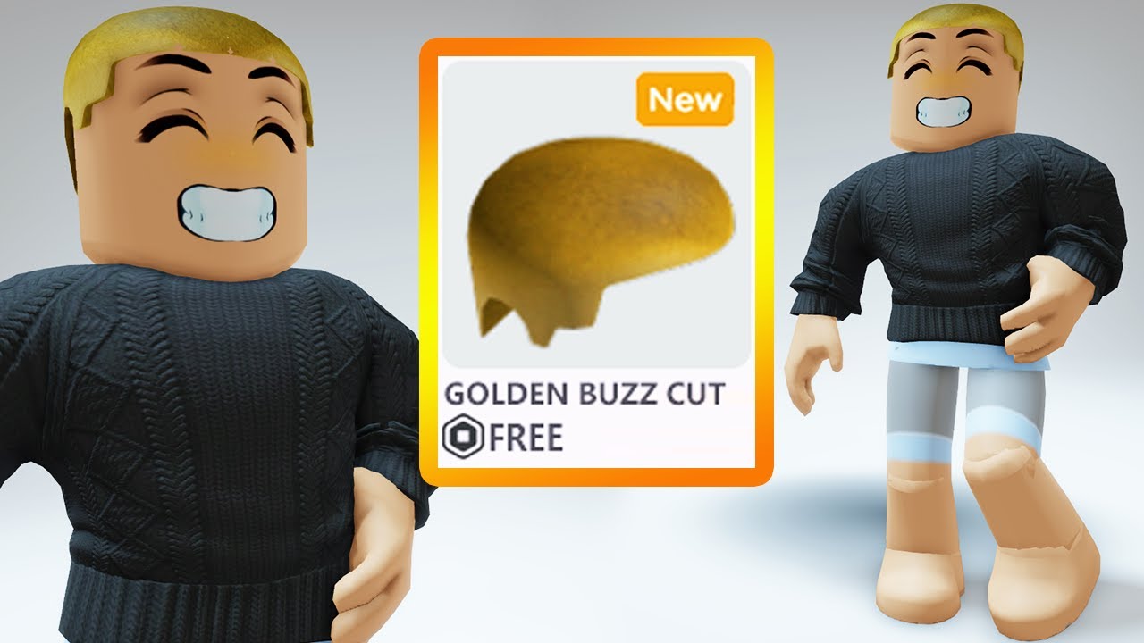 *HURRY* GET THIS FREE GOLDEN BUZZ CUT HAIR BEFORE IT'S GONE 😲😵 - YouTube