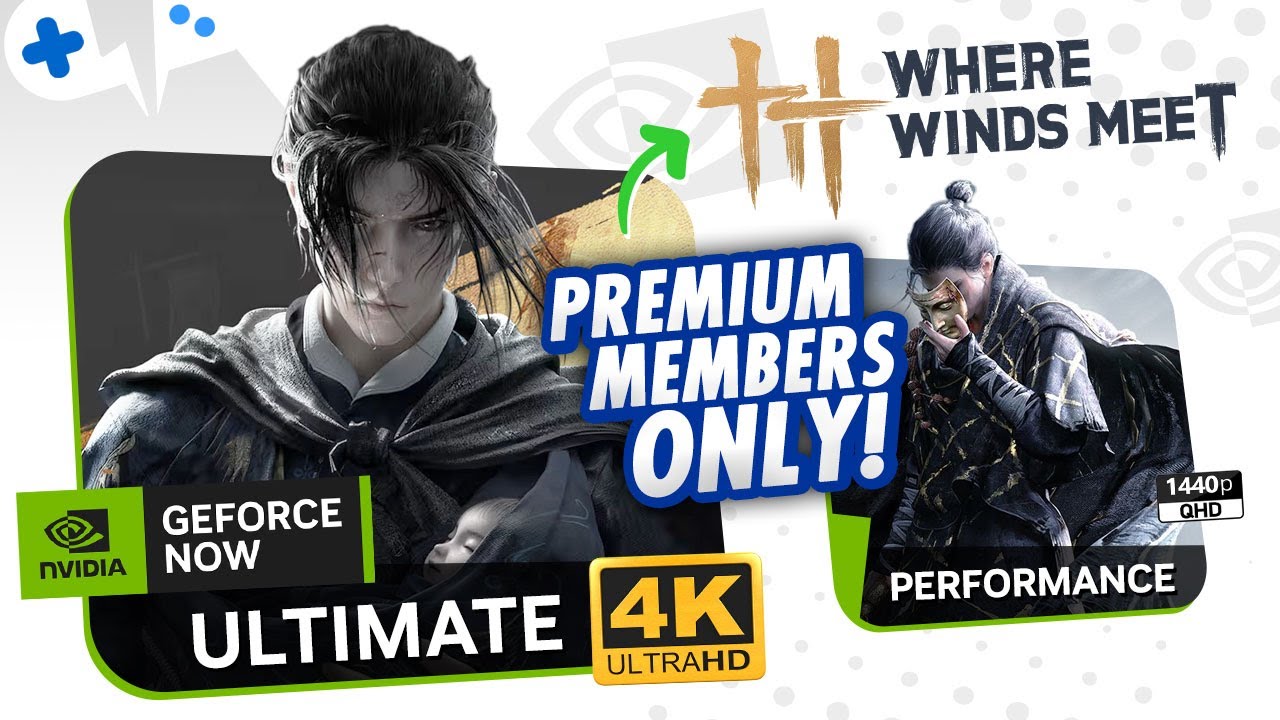 WHERE WINDS MEET on GeForce Now ULTIMATE & Performance Tiers Gameplay ...
